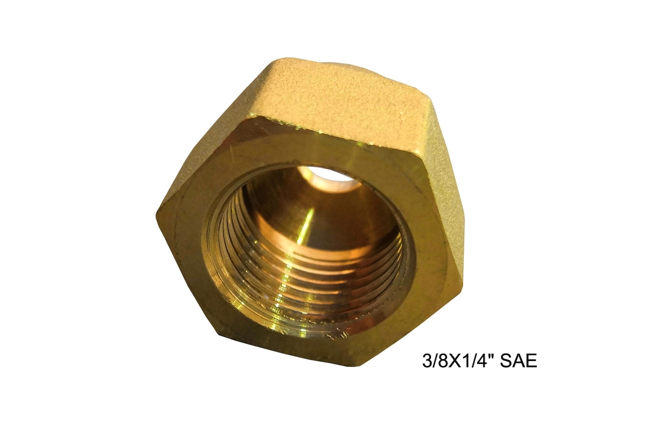 Tecnirecambio. TUERCA REDUCIDA 3/8X1/4" SAE
