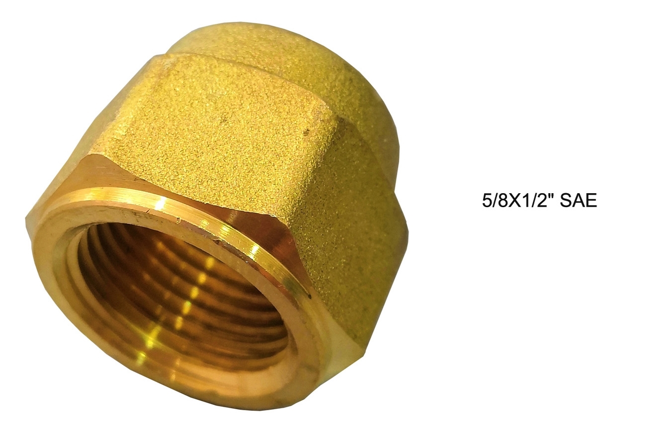 Tecnirecambio. TUERCA REDUCIDA 5/8X1/2" SAE